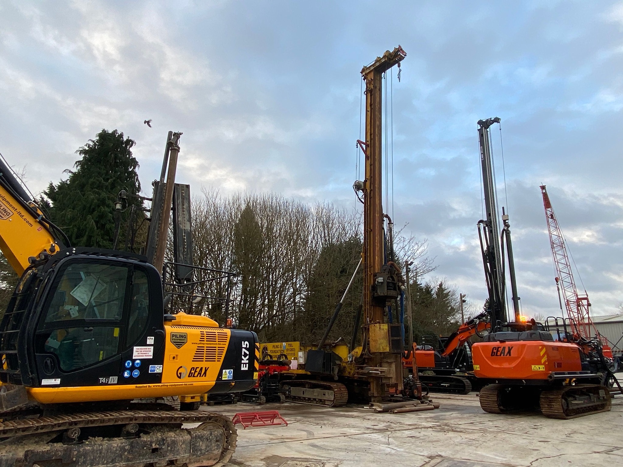 Piling Equipment Ltd's Hire Fleet Capabilities